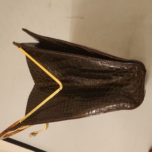 lederer | Bags | Lederer Crocodile Belly Handbag | Poshmark